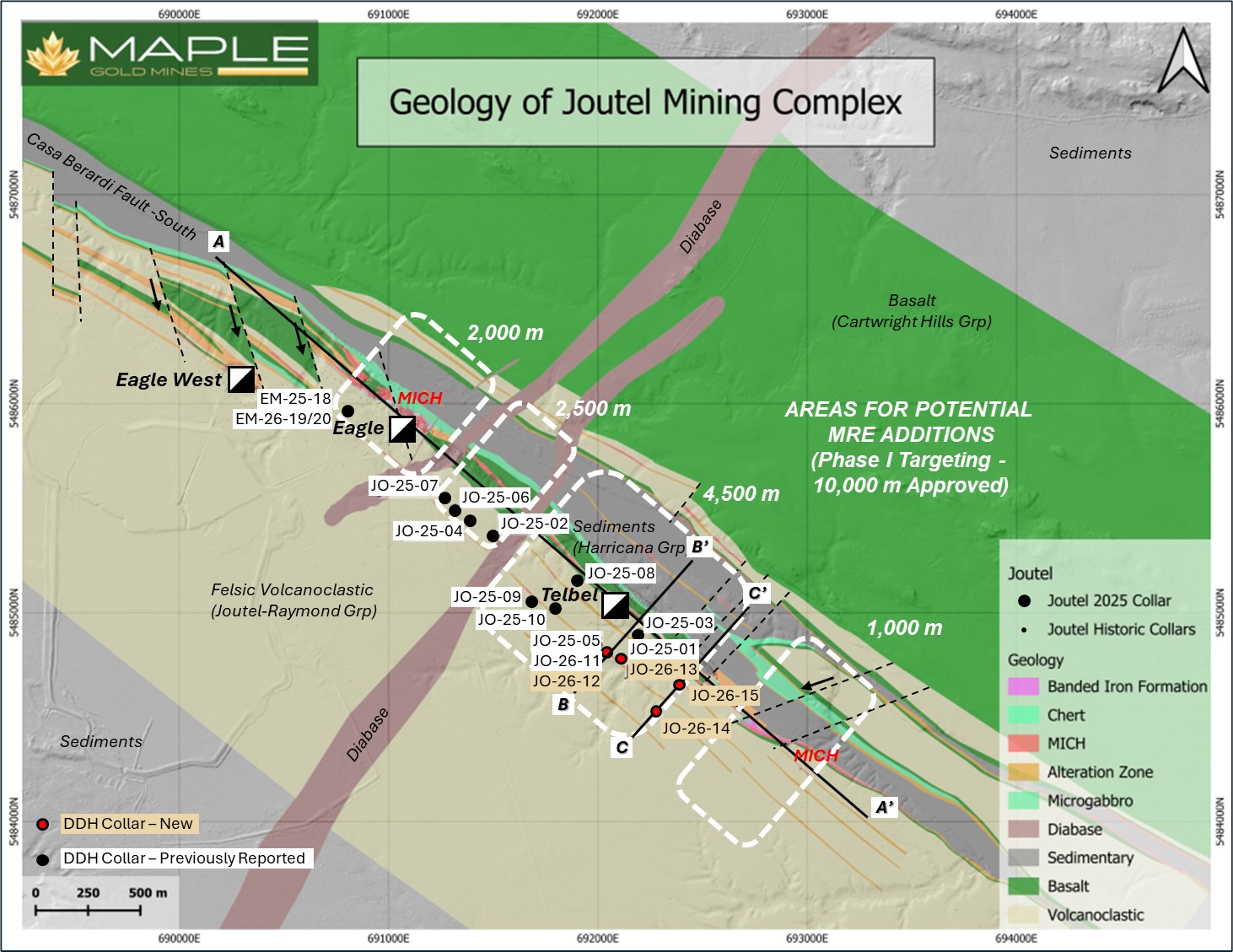 Maple Gold Announces Continued Growth of High-Grade Gold Zones Beyond ...
